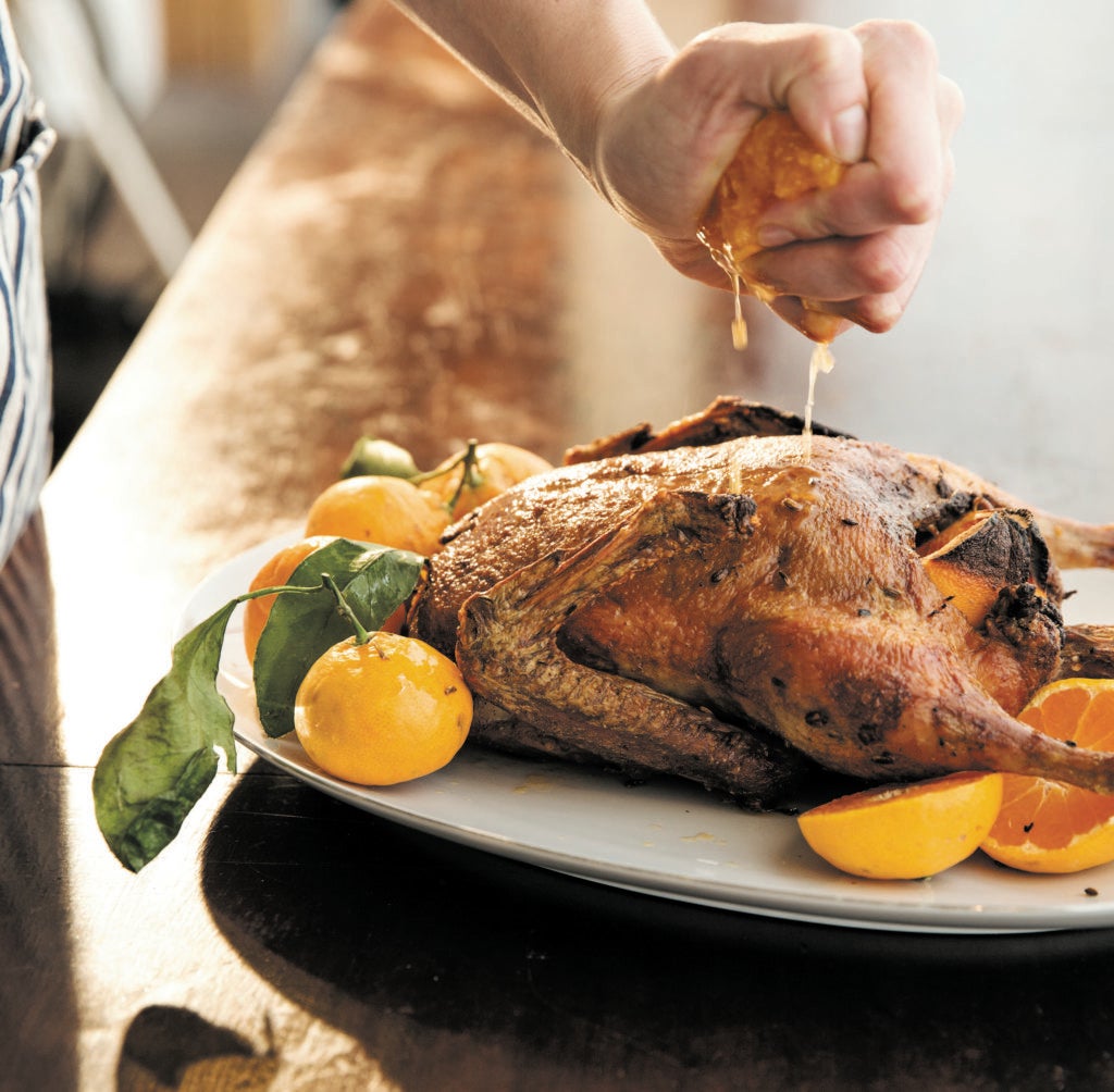 Orange Duck Gets Twice Cooked, Which Means Super Crispy Skin | TASTE