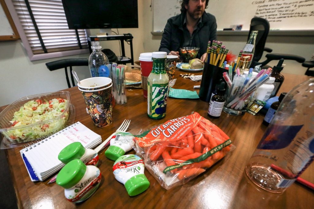 Cold Fried Chicken in the "2 Broke Girls" Writers' Room | TASTE