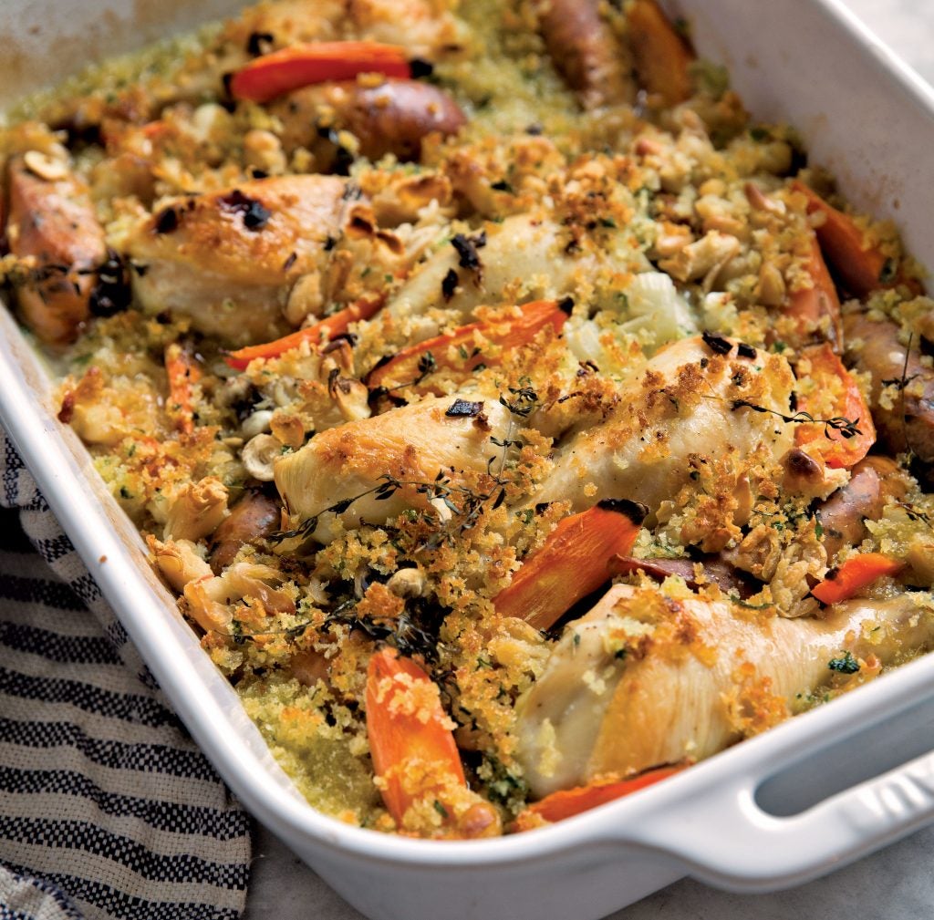 A Fuss-Free Chicken Cassoulet Easily Made in Just One Dish | TASTE
