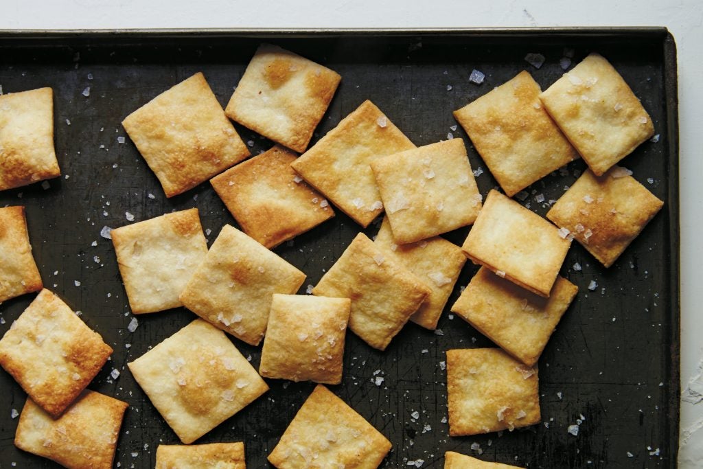 From-Scratch Saltines | TASTE