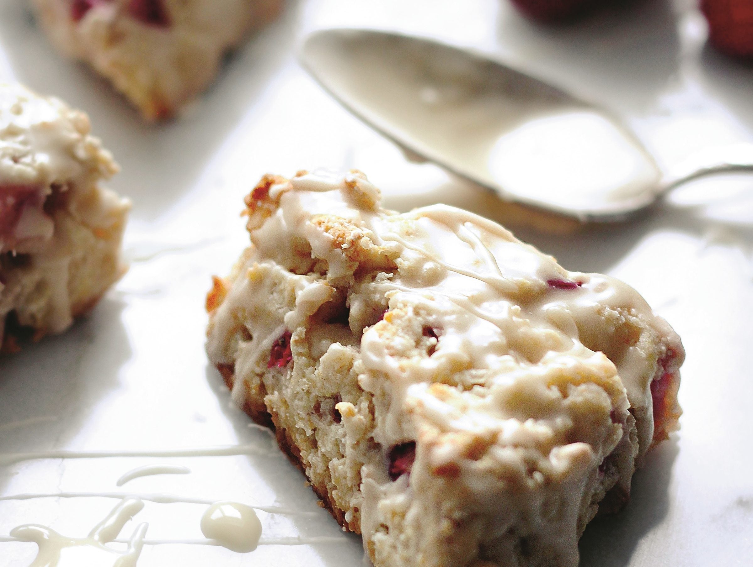 Strawberry Shortcake Scones | TASTE