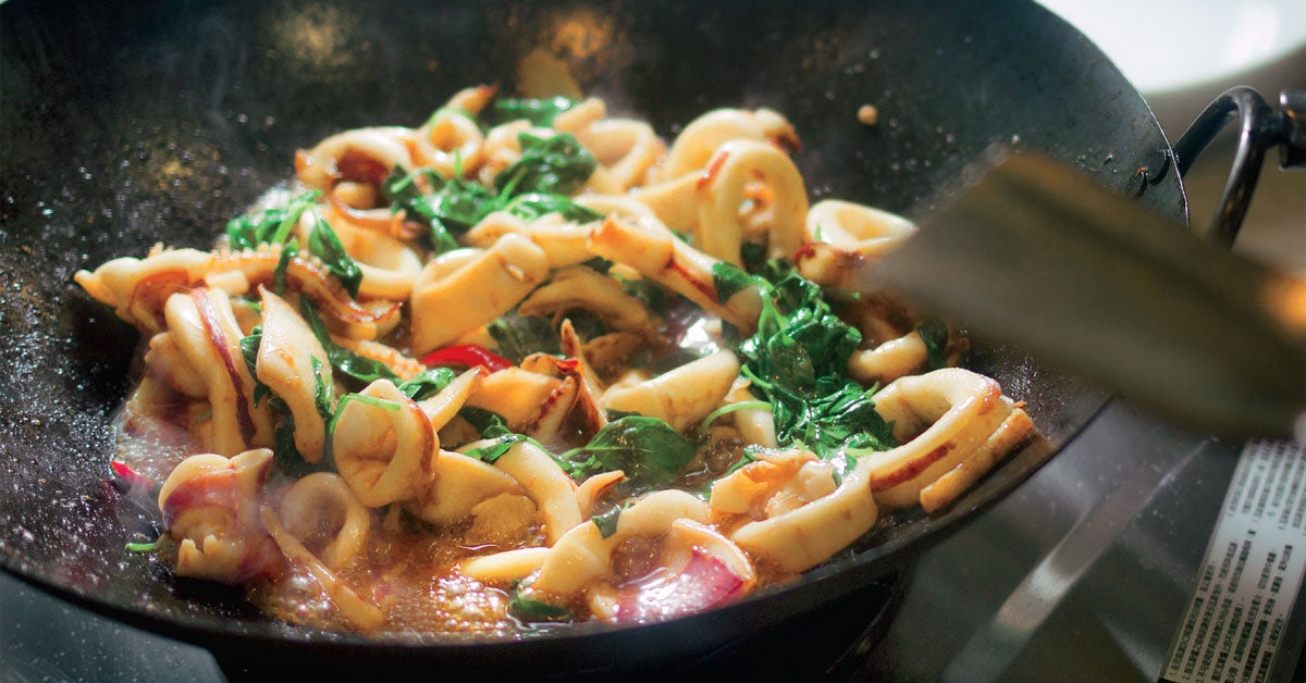 Three Cup Squid: San Bei Xiao Juan | TASTE