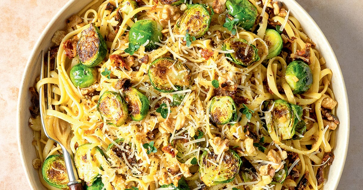 Easy Brussels Sprouts Pasta | TASTE