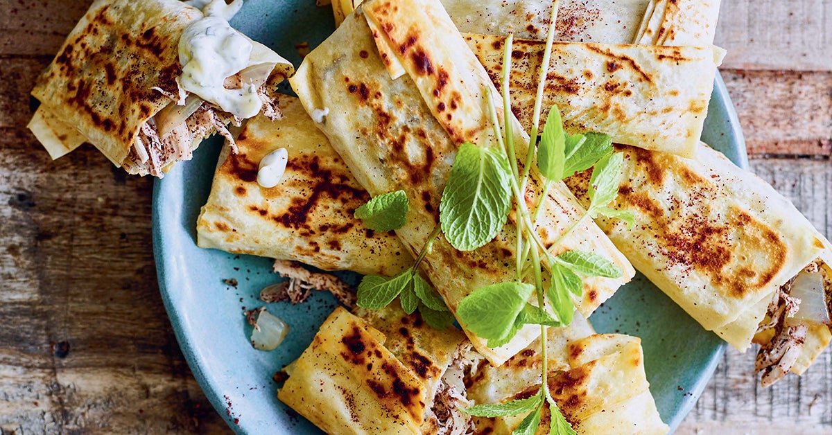 Musakhan Wraps | TASTE