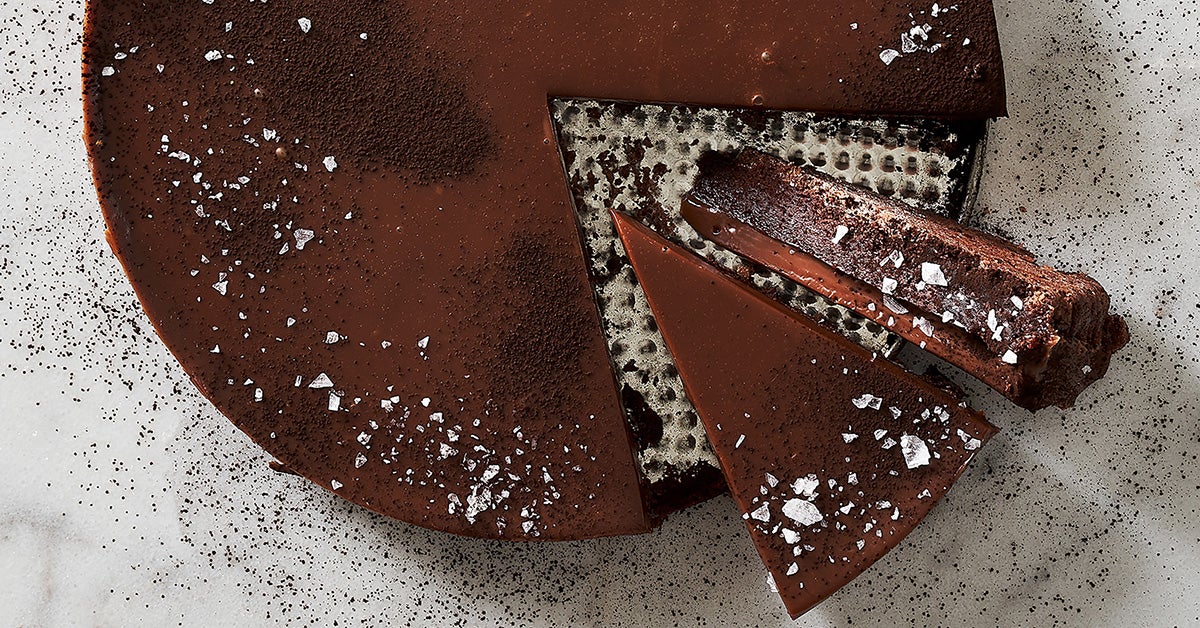 Malted Milk and Dark Chocolate Tart | TASTE