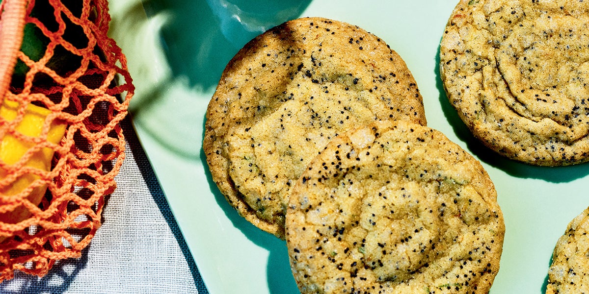 Chewy Triple-Citrus Poppy Seed Cookies | TASTE