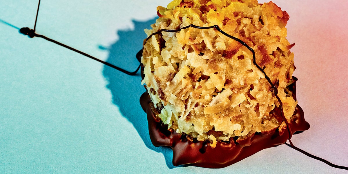 Pineapple & Rum Macaroons | TASTE