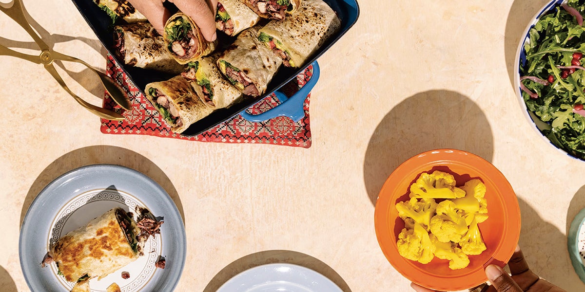 Musakhan: Sumac-Spiced Chicken Wraps | TASTE