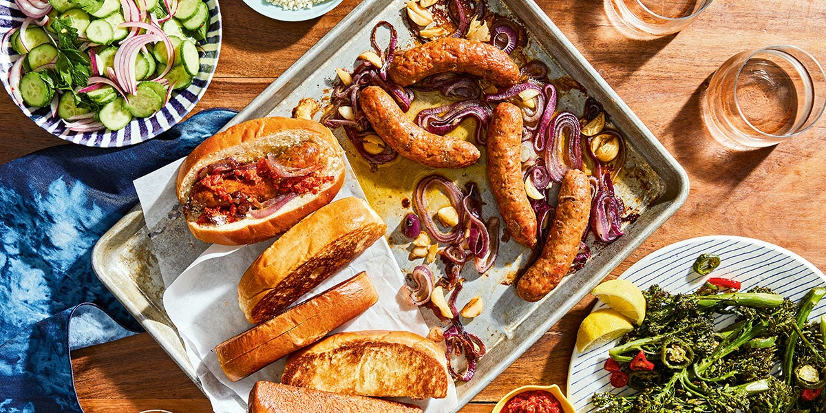 Be Your Own Sausage Hero Spread | TASTE
