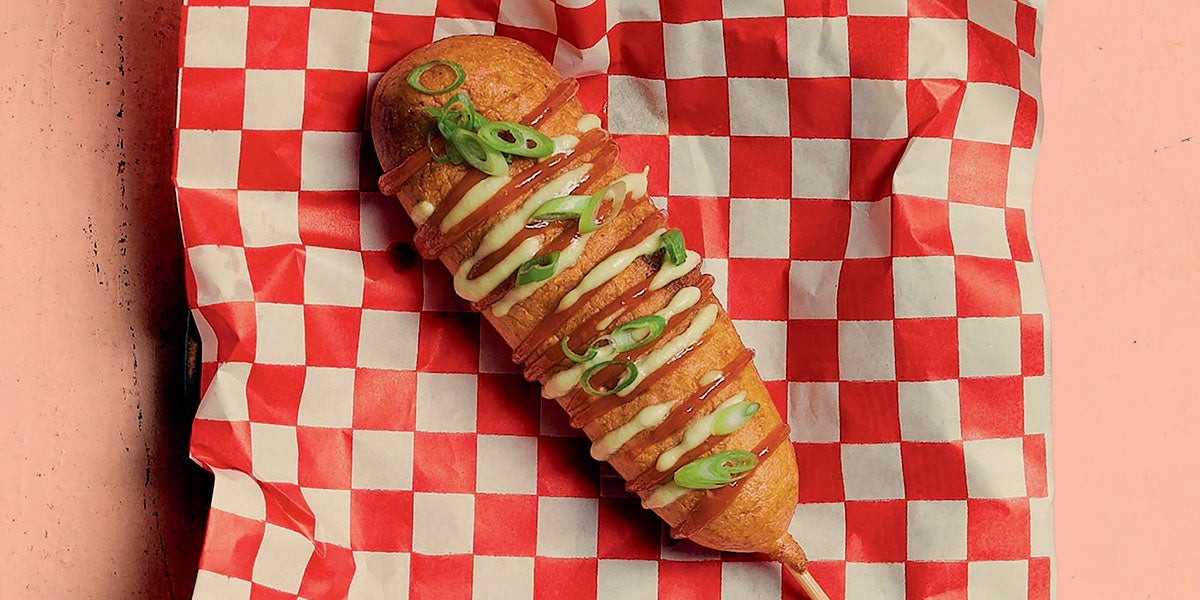 Lap Cheong Corn Dogs | TASTE