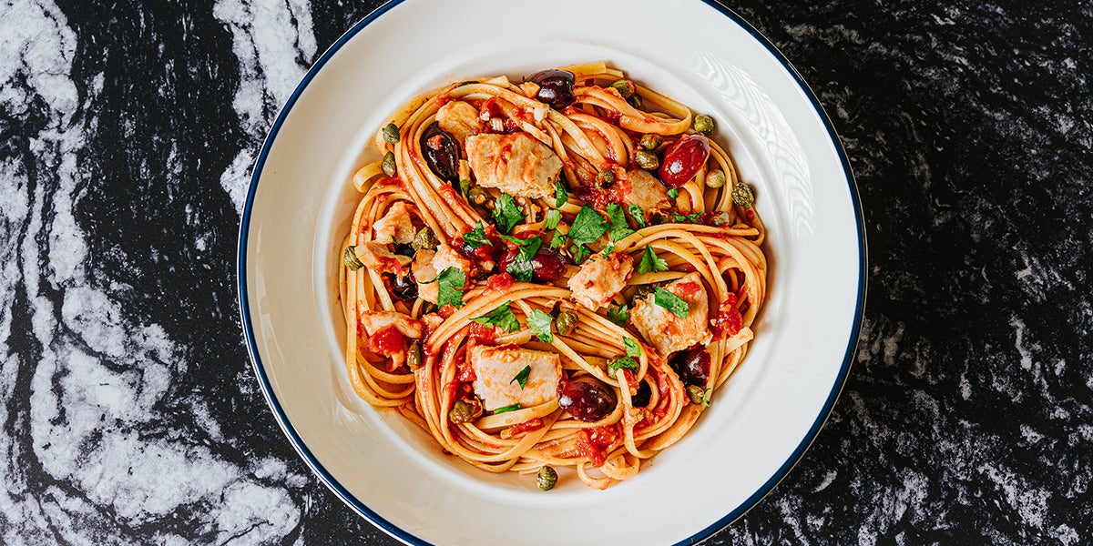 15-Minute Puttanesca with Tuna | TASTE