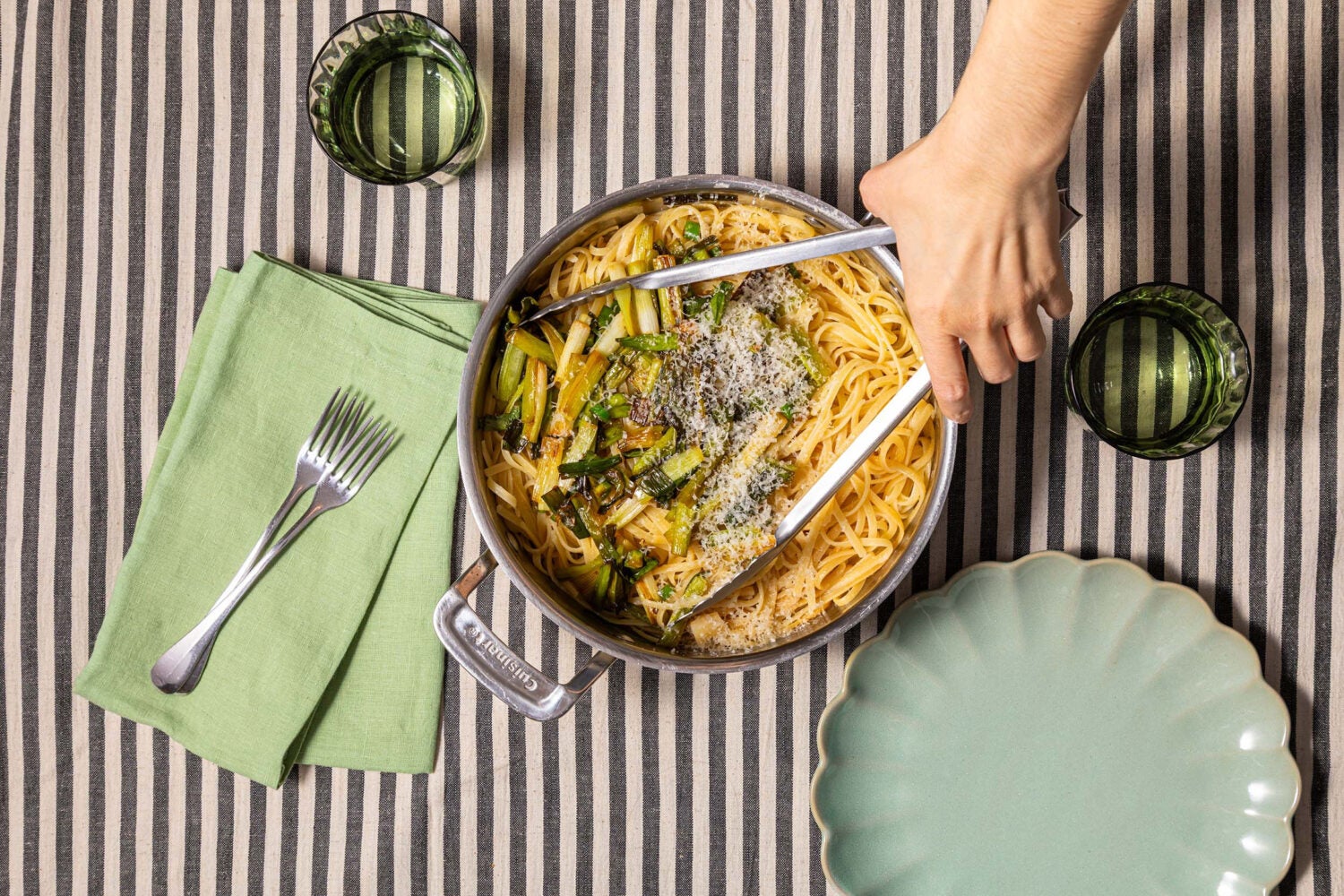 Aglio e Olio, Meet Scallions | TASTE